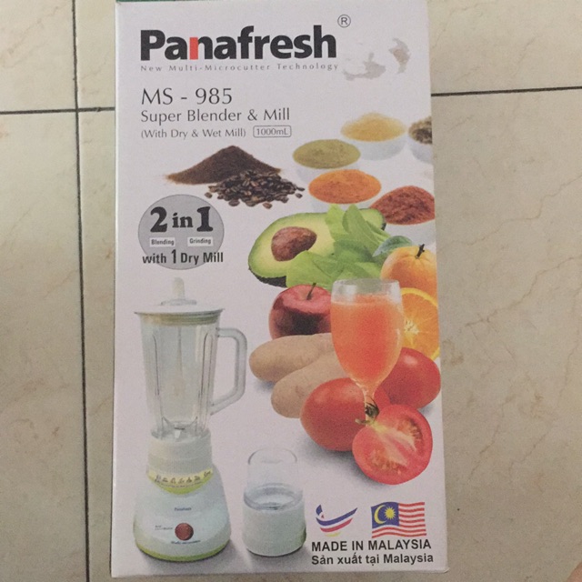 Panafresh Super Blender & Mill (Dry & Wet Mill) | Shopee Malaysia