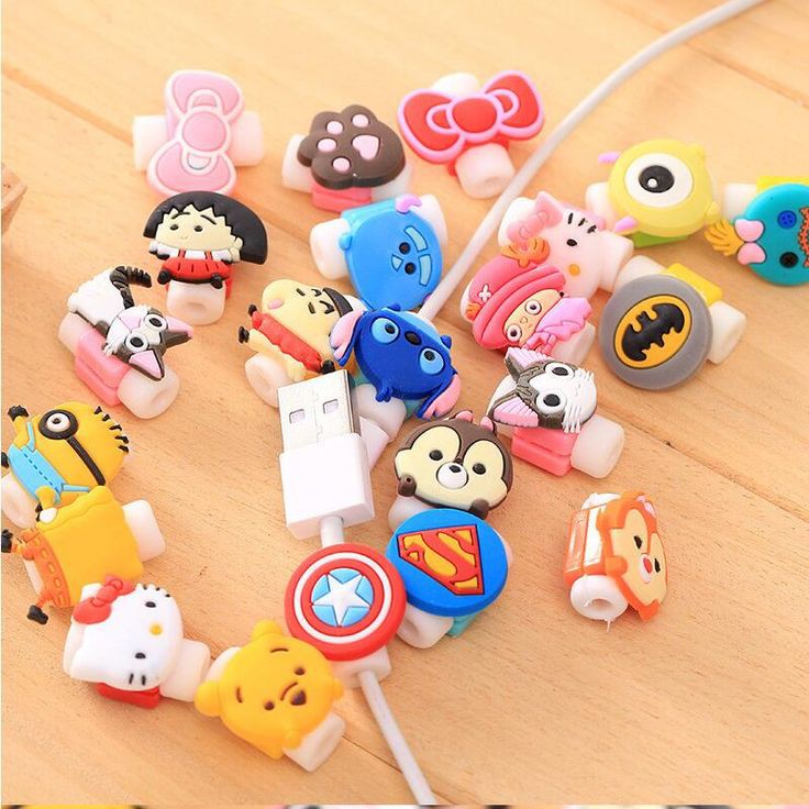 CARTOON CABLE PROTECTOR-SHIP IN ONE DAY (FREE GIVE FOR PURCHASE 24PCS ...