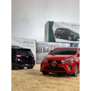 Official Original Perodua Myvi Gen 3 Mini Toys Miniature with A.S.A ...