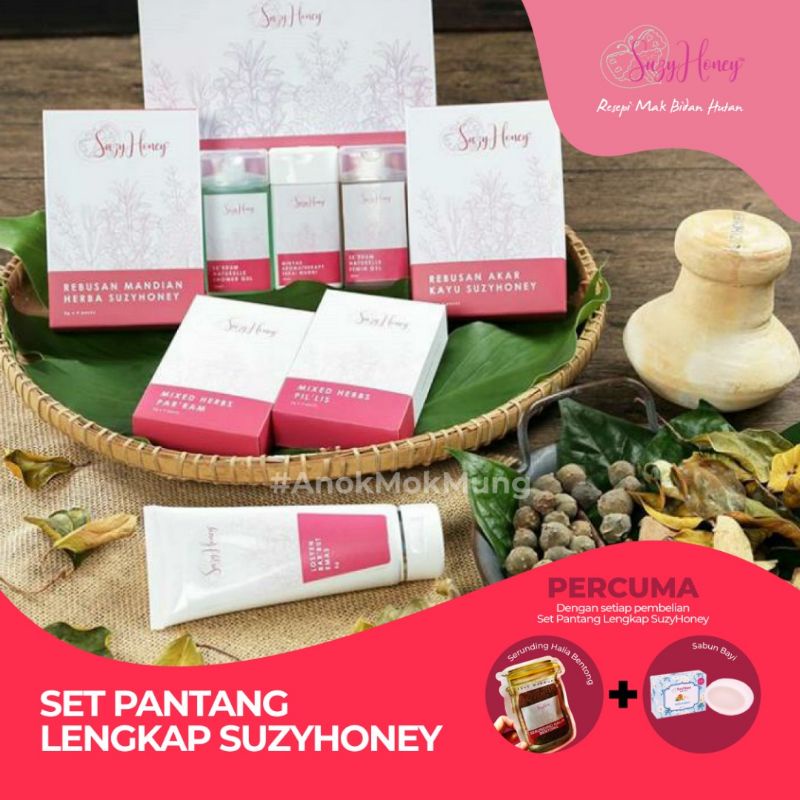 SET PANTANG/BERSALIN SUZYHONEY. | Shopee Malaysia