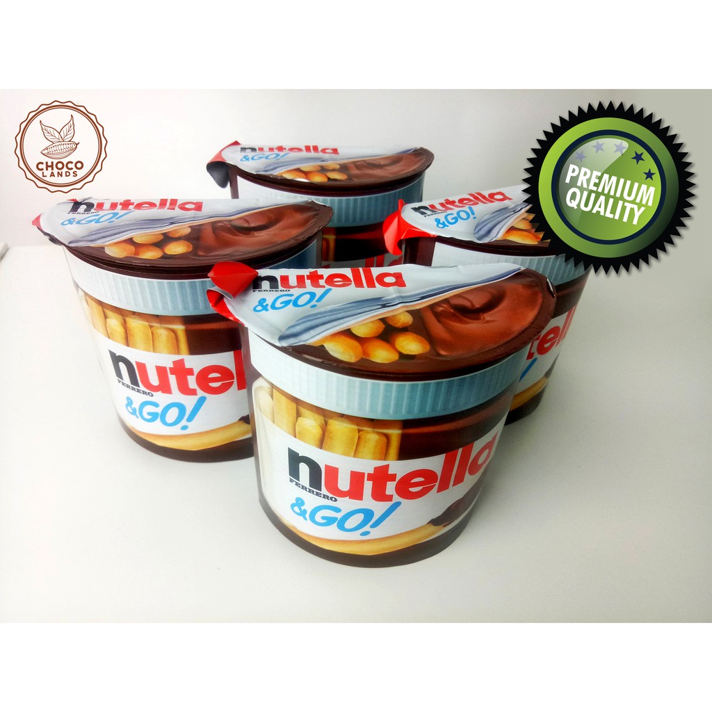 Nutella & GO! 52g - Hazelnut Spread with Cocoa and Breadsticks | Shopee ...