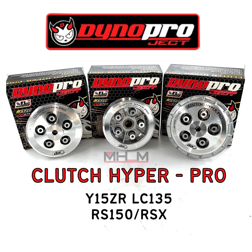 DYNOPRO CLUTCH HYPER PRO JECT - Y15ZR V1/V2 / Y16 / LC 135-4S / RSX 150 ...