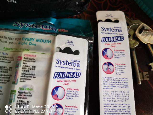 Systema Toothbrush (Full Head / Compact / Comfort) 3pcs (Super Value ...
