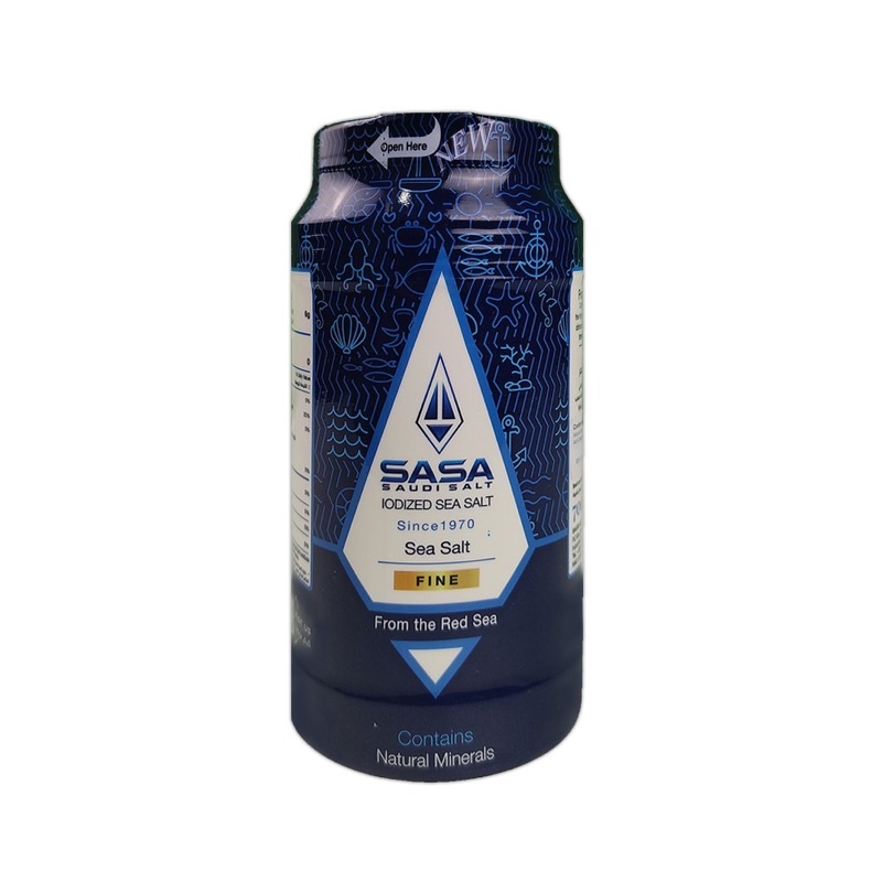 SASA Saudi Salt Iodised Sea Salt Garam Iodin Arab Saudi 700g | Shopee ...