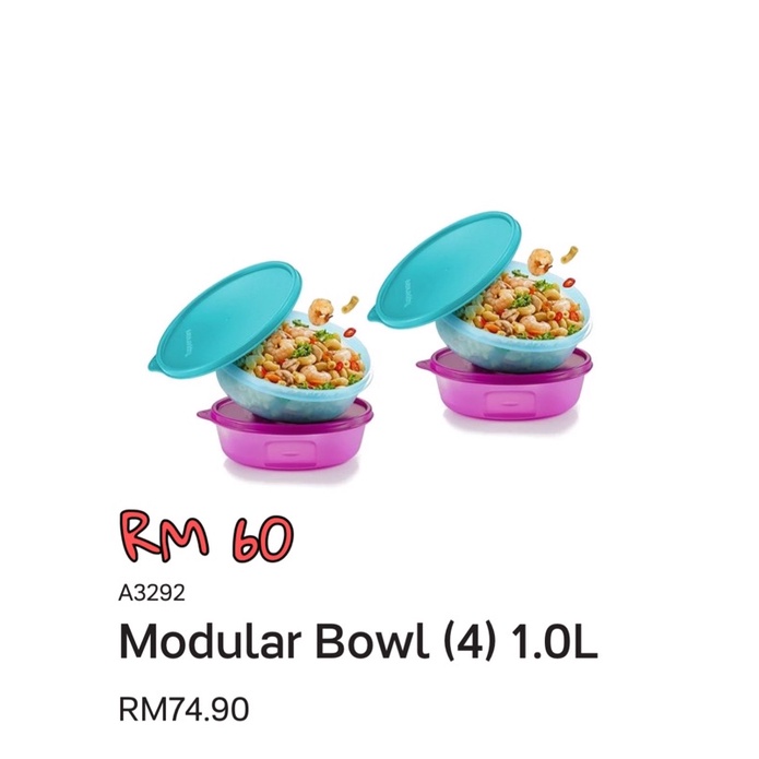 Modular Bowls Set (Countdown promo) | Shopee Malaysia
