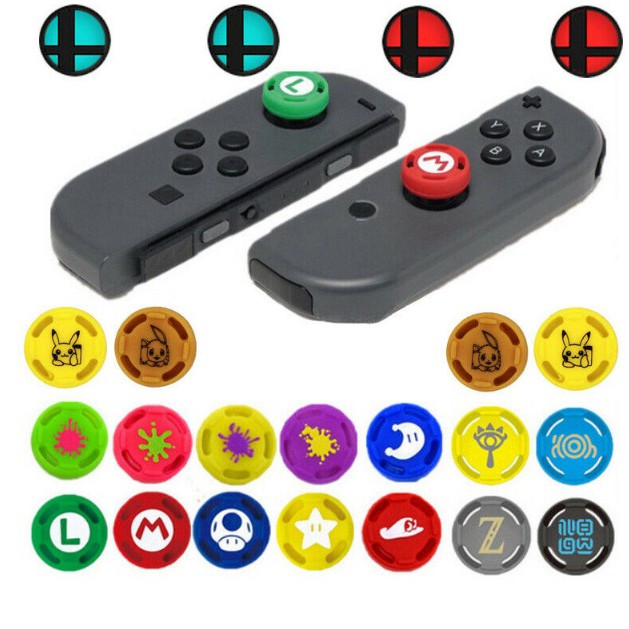 Nintendo Switch Analog Cap [A set of 4] | Shopee Malaysia
