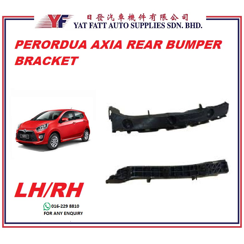 PERODUA AXIA REAR BUMPER BRACKET ORIGINAL | Shopee Malaysia