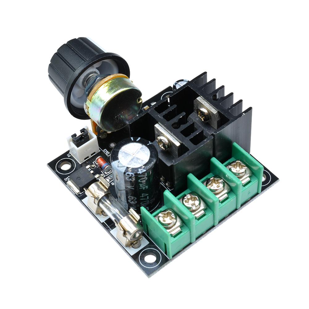 New 12V-40V 10A PWM DC Motor Speed Control Switch Controller Voltage Regulator Dimmer | Shopee ...