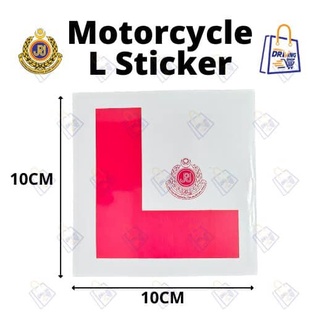 Hot Selling🔥 Motosikal Motorcycle Motor Motorbike L Lesen Sticker P ...