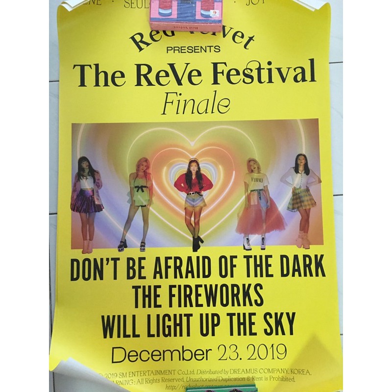 Red Velvet Official Poster | Shopee Malaysia