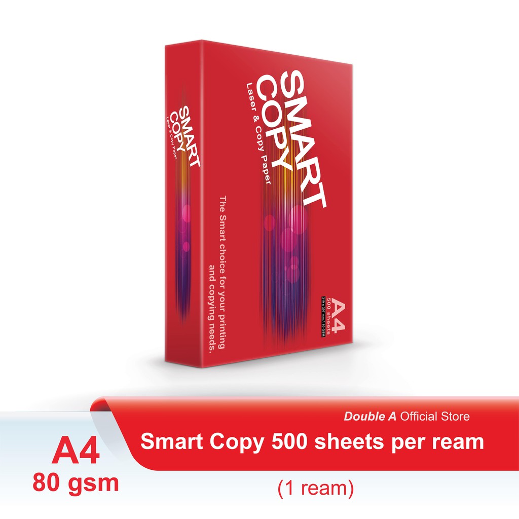 Smart Copy A4 Paper 80gsm (1 ream) | Shopee Malaysia