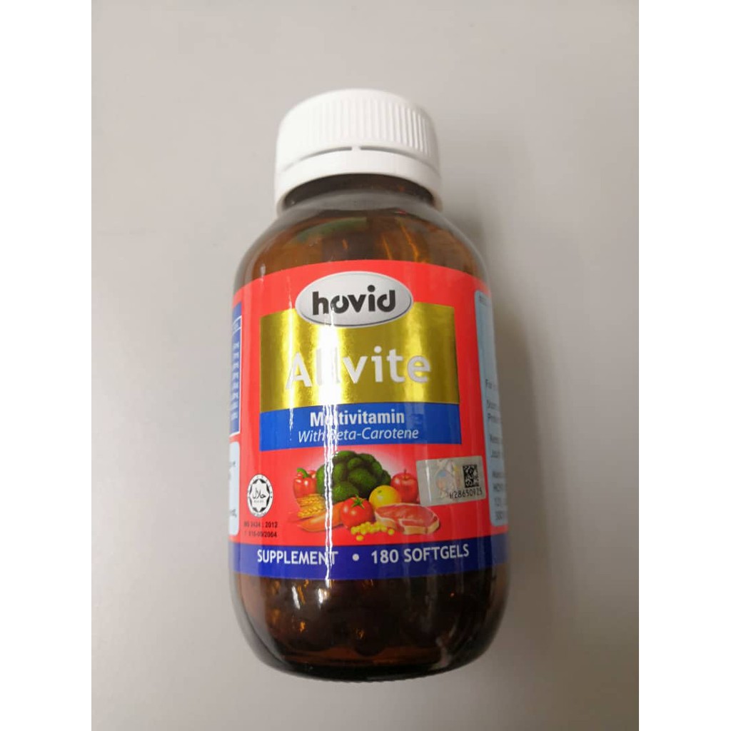 Supplement-HOVID ALLVITE 180'S | Shopee Malaysia