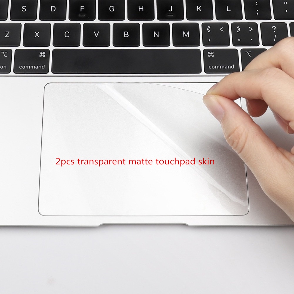 2PCS Black/Transparent Matte Trackpad Skin/Touchpad Skin/Mousepad Skin ...