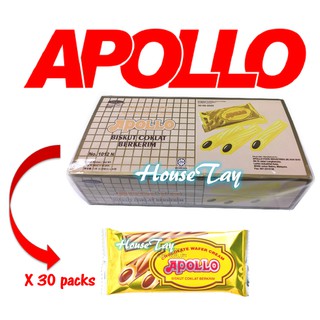 Apollo Wafer Stick Chocolate 1012 (30pcs x 11g) | Shopee Malaysia