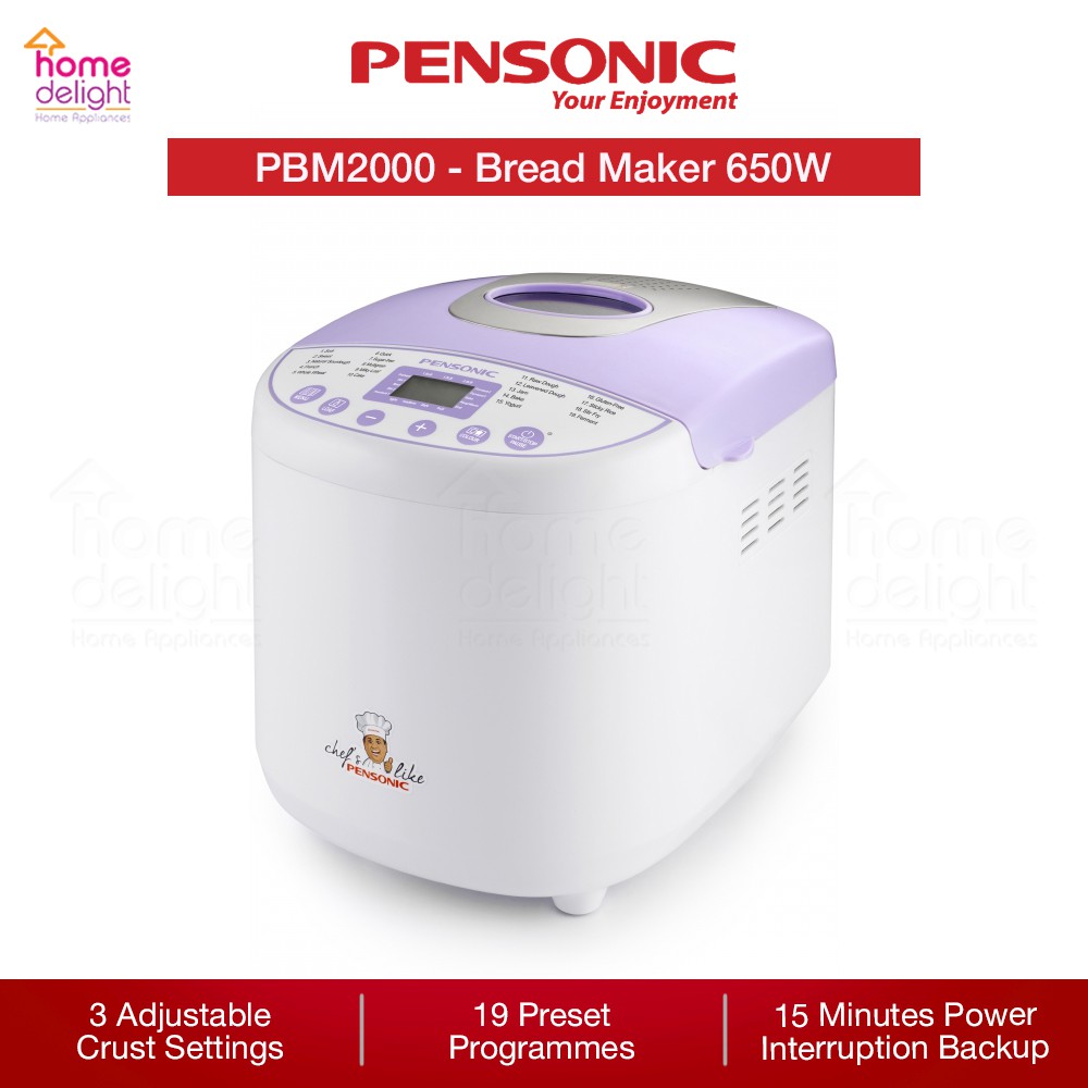 Pensonic Bread Maker 650W [ PBM-2000 / PBM2000 ] | Shopee Malaysia
