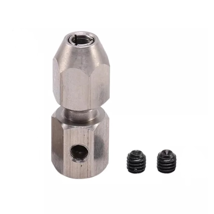 RC Boat Flexible Coupling CNC Stainless Steel Flex Collet Coupler ...