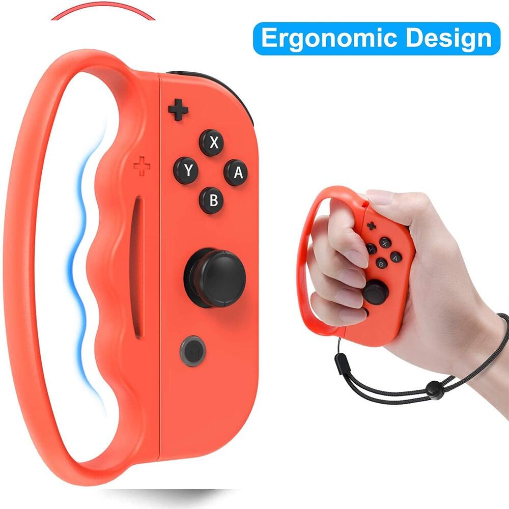 For Nintendo Switch Controller Hand Grips With Wrist Straps