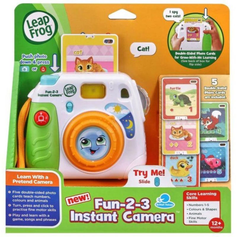 LeapFrog Fun -2-3 Instant Camera LF6122 Pretend to take pictures with ...