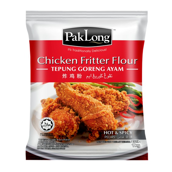 Pak Long Tepung Ayam Goreng Chicken Firrter (OriginalHot Spicy ...