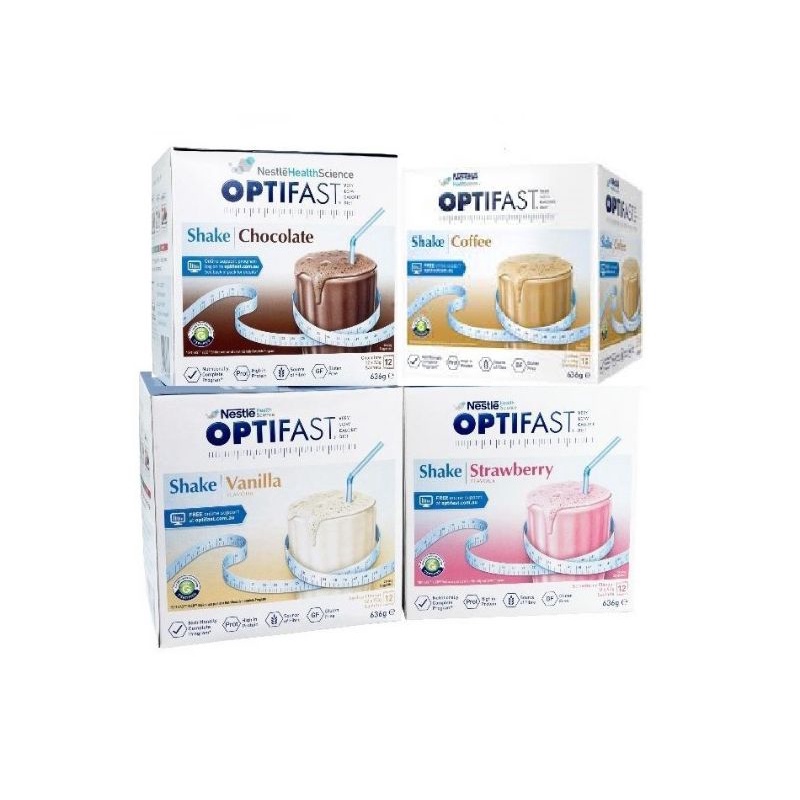 NESTLE OPTIFAST VLCD Milk Shake (53g / 53g X 12s) | Shopee Malaysia