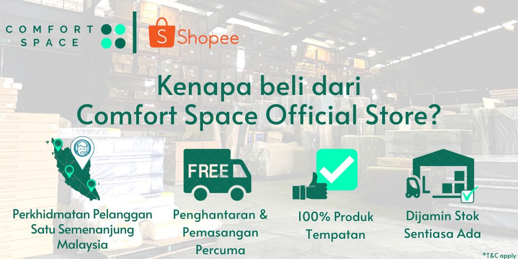 Comfort Space Official Store, Online Shop | Shopee Malaysia