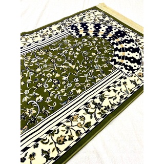 Sejadah Raudhah Premium Hijau Merah Kiswah Kaabah Madinah Mekah Makkah ...