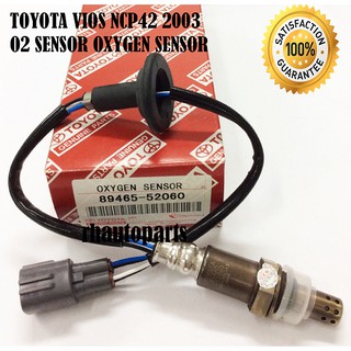 89465-52050, 89465-52060 O2 SENSOR DENSO TOYOTA YARIS VIOS NCP42 LEXUS ...