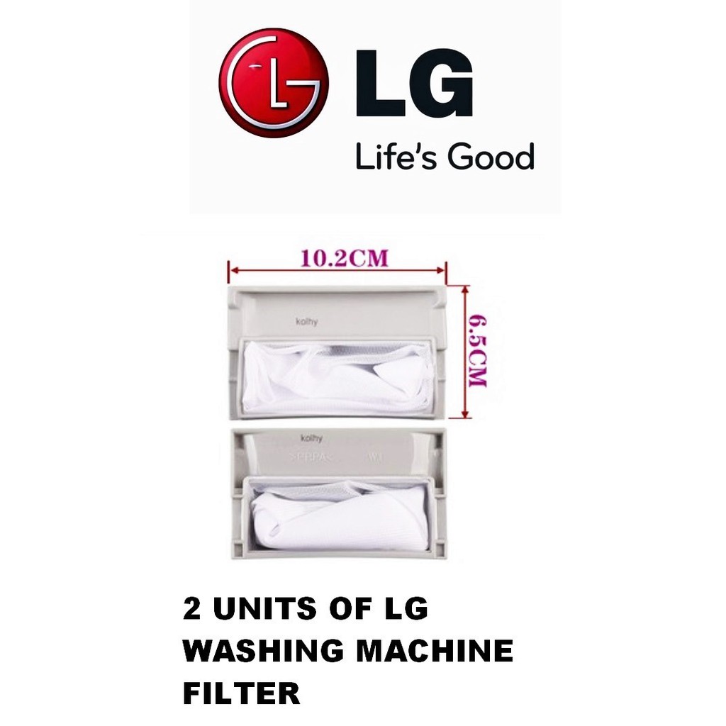 LG Automatic Washing Machine Dust Fiilter Bag (2 units) | Shopee Malaysia