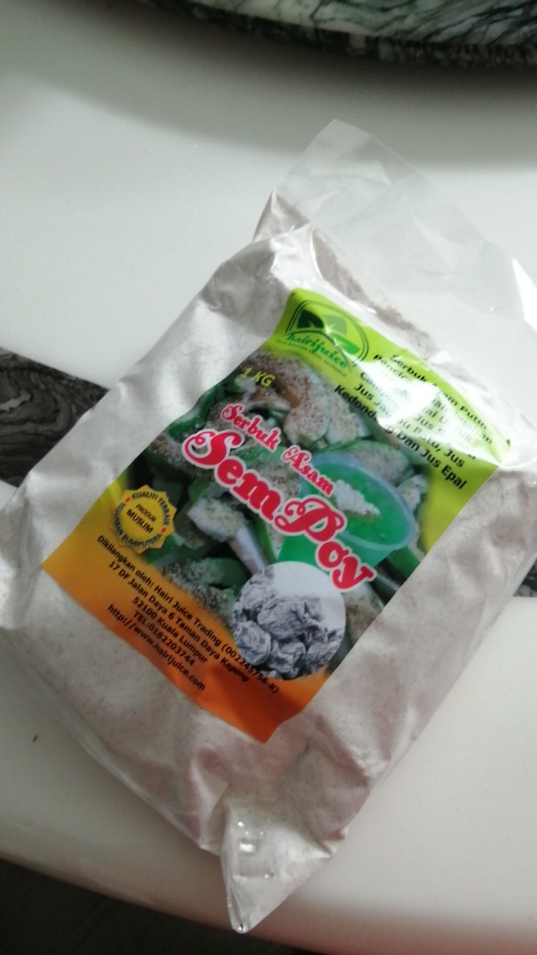 Serbuk Asam Boi Putih SEMPOY Pencicah Buah | Shopee Malaysia