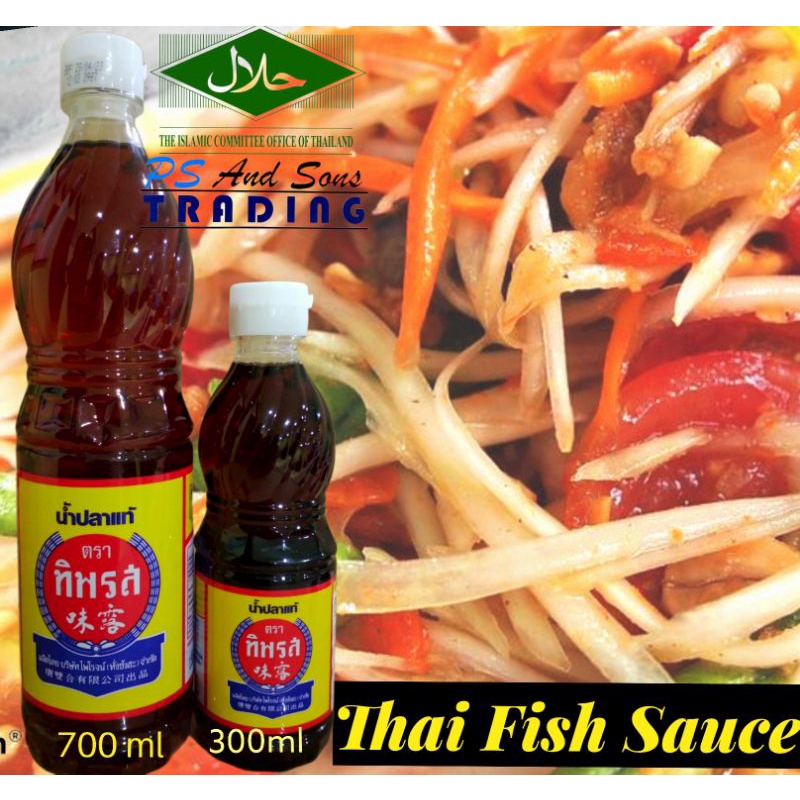 Thai Fish Sauce (Tiparos), Kicap Sos Ikan (Nampla) Thailand | Shopee ...
