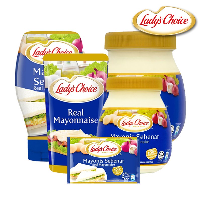 Lady's Choice Real Mayonnaise Mayonis Sebenar Salad | Shopee Malaysia