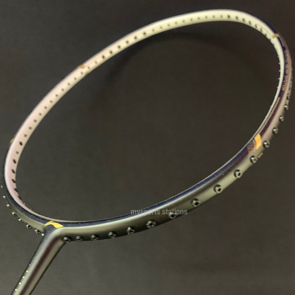 Li-Ning Super Force 87 Plus [Racket+Grip] Badminton Racket - Black/Gold ...