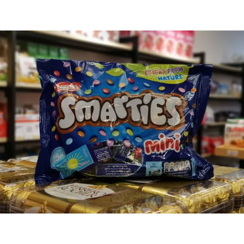 Nestle Smarties mini 216g | Shopee Malaysia