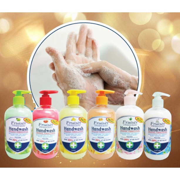 Fruiser Hand Wash Kill 99% Germs Hygience Pencuci Tangan Bersih Basmi ...