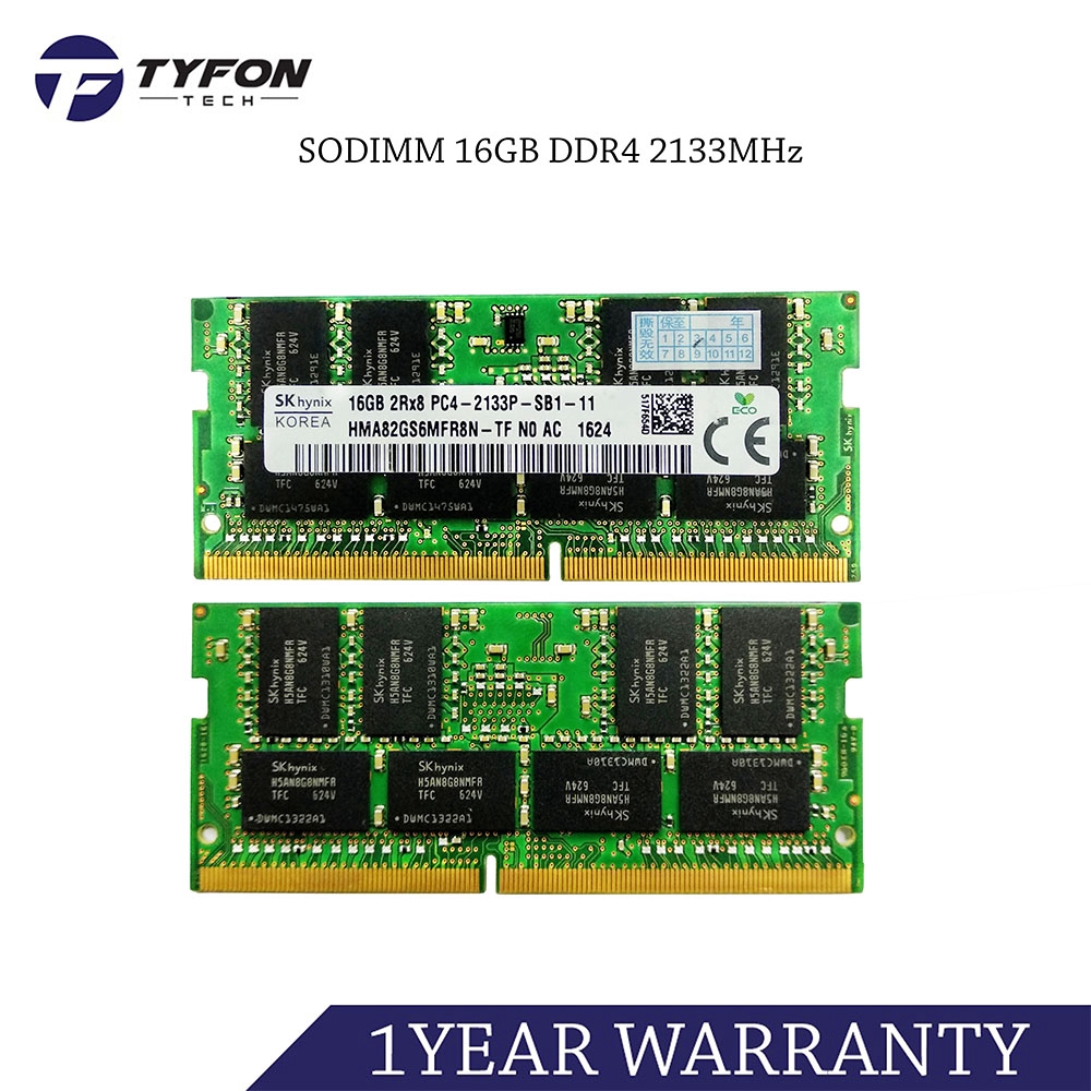 Mix Branded SODIMM DDR4 16GB 2133MHz PC4-17000 Laptop RAM (Refurbished ...