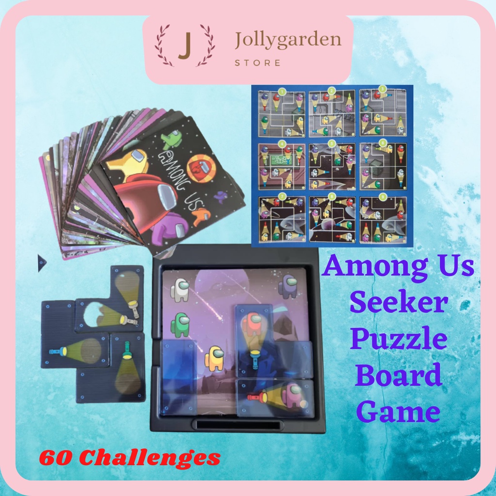 🔥READY STOCK 🔥Family Board Game Among Us Ghost Seeker Ghost Catcher ...