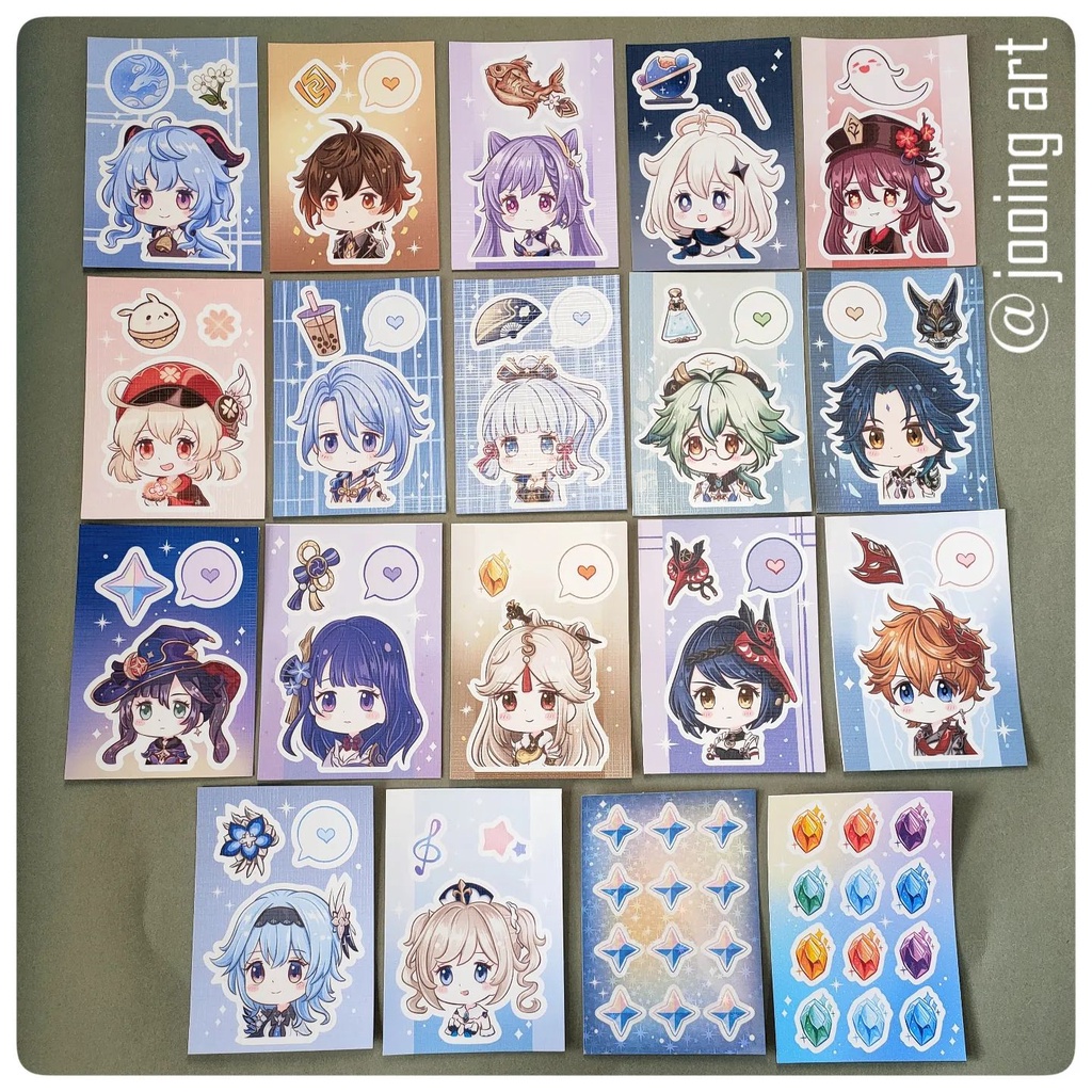 Genshin Impact Sticker | Shopee Malaysia