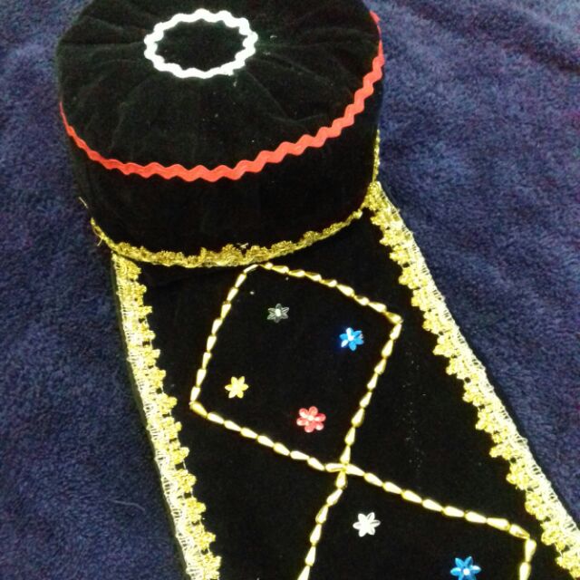 TOPI / SAPIAH TRADISIONAL ETNIK BIDAYUH SARAWAK (type 9) | Shopee Malaysia
