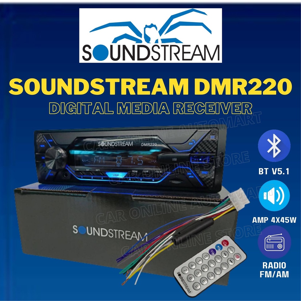 soundstream-dmr220-car-digital-media-receiver-bluetooth-usb-mp3-aux