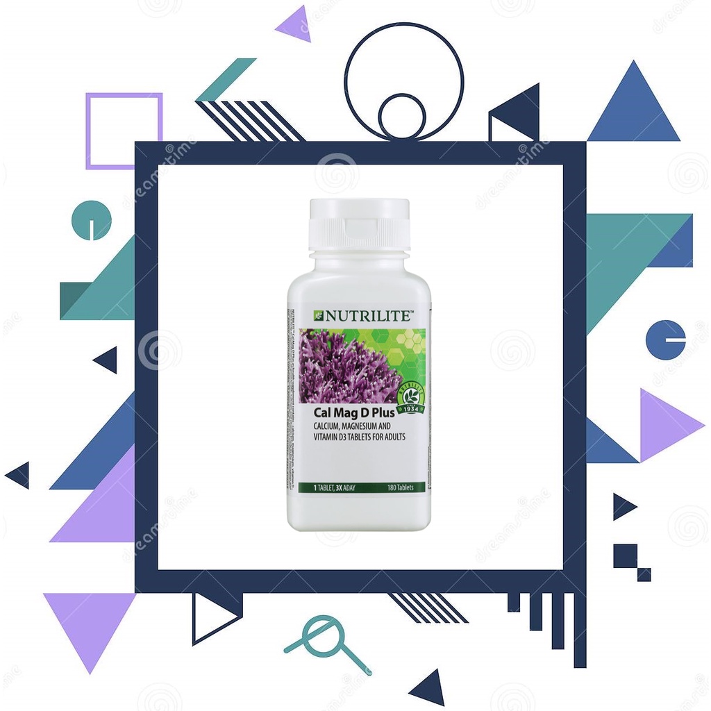Amway Cal Mag D Plus ( 180 Tablets ) NUTRILITE | Shopee Malaysia