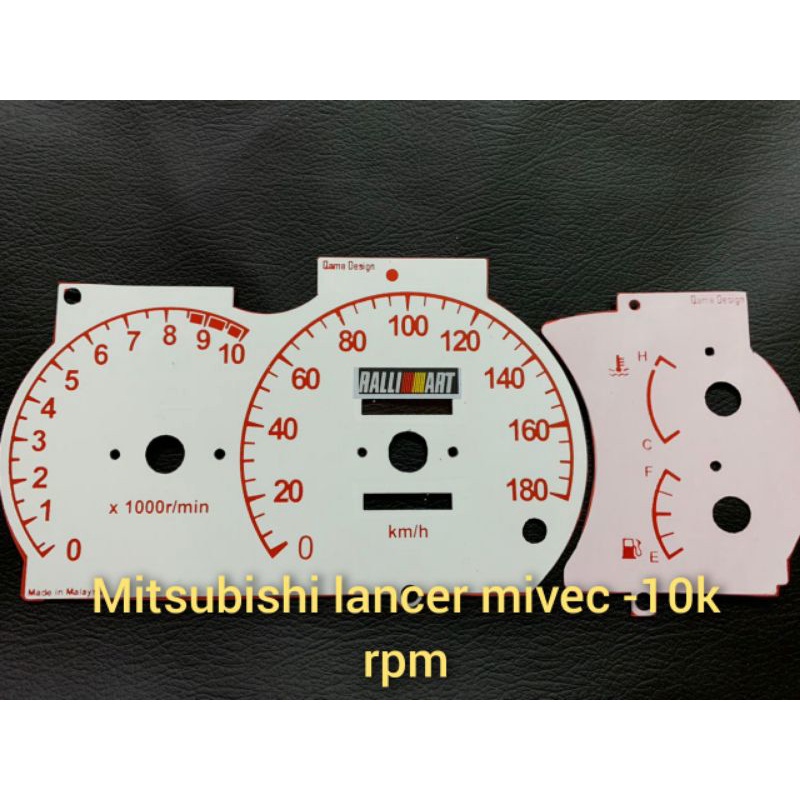Mitsubishi lancer Evo 1-2-3 custom meter panel - papan meter | Shopee ...