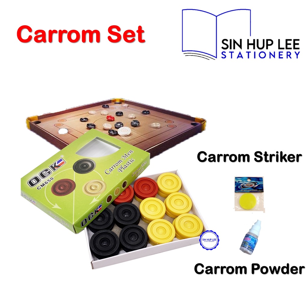 OGK Carrom Men Plastic / Carrom Set | Shopee Malaysia