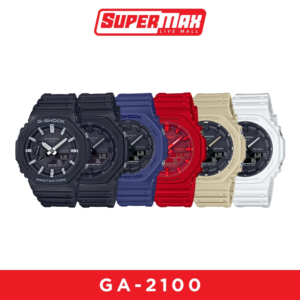 Casio G-SHOCK TMJ GA-2100 GA-2100-1A / GA-2100-1A1 / GA-2100-2A / GA ...