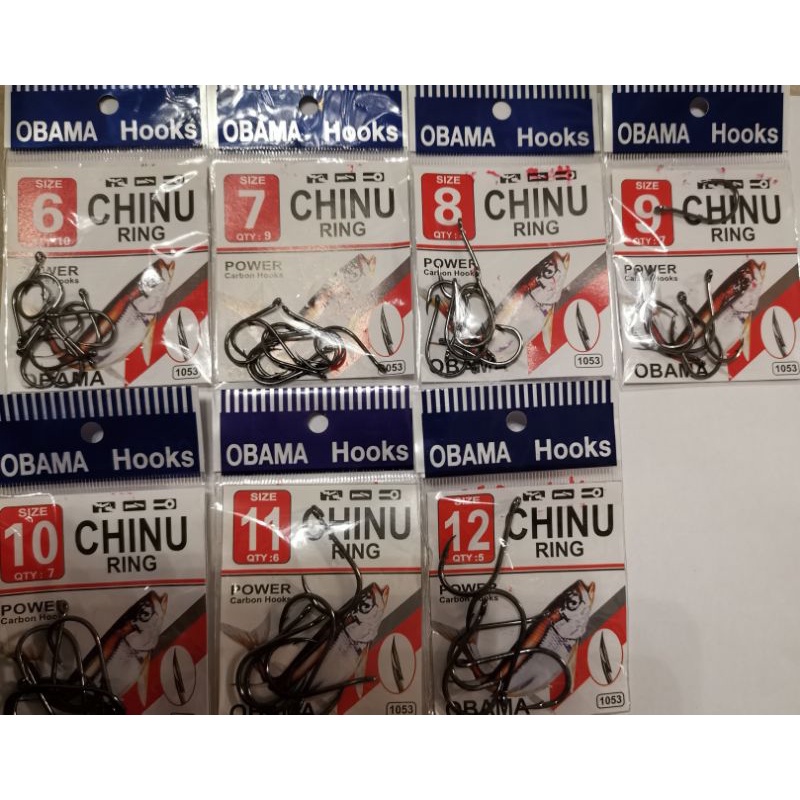 Chinu Hooks (7sizes) | Shopee Malaysia