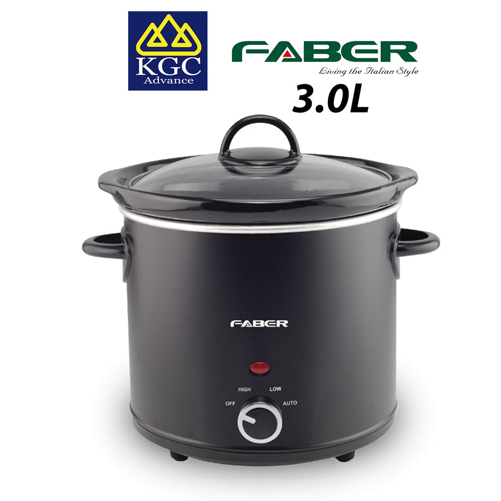 FABER 3.0L Slow Cooker FSC 300BK | Shopee Malaysia