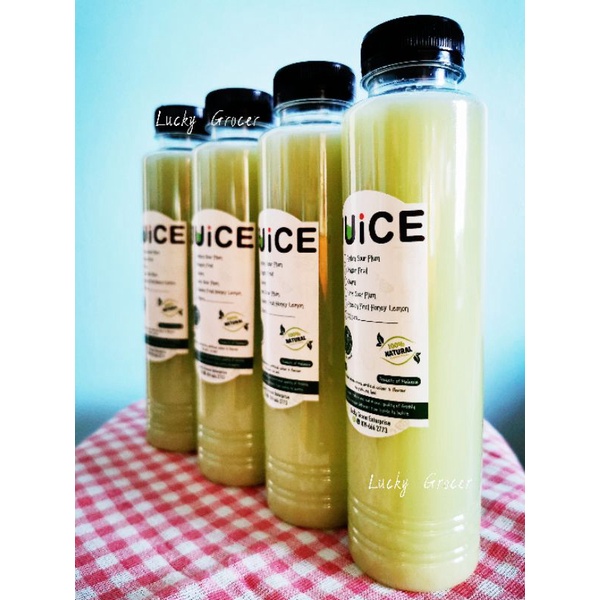 (bukan bancuh!) 2 botol Jus buah kedondong asam boi / Ambra sour plum ...