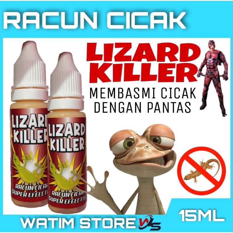 Racun Cicak, Ubat Cicak, Lizard Killer Pembunuh Cicak Dengan Pantas ...