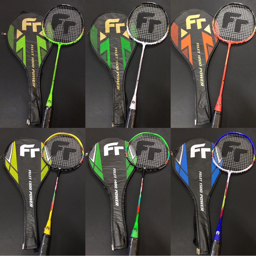 Felet Kids Racket Beginner 67cm Long FOC Bag Cover 1100 White | New PGMall