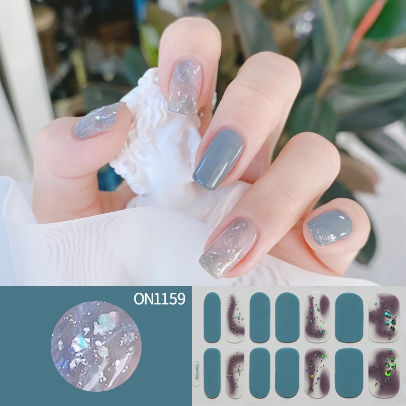 Finger DIY Nail New Sticker 3D Nail Sticker Fashion Toenails Art False ...