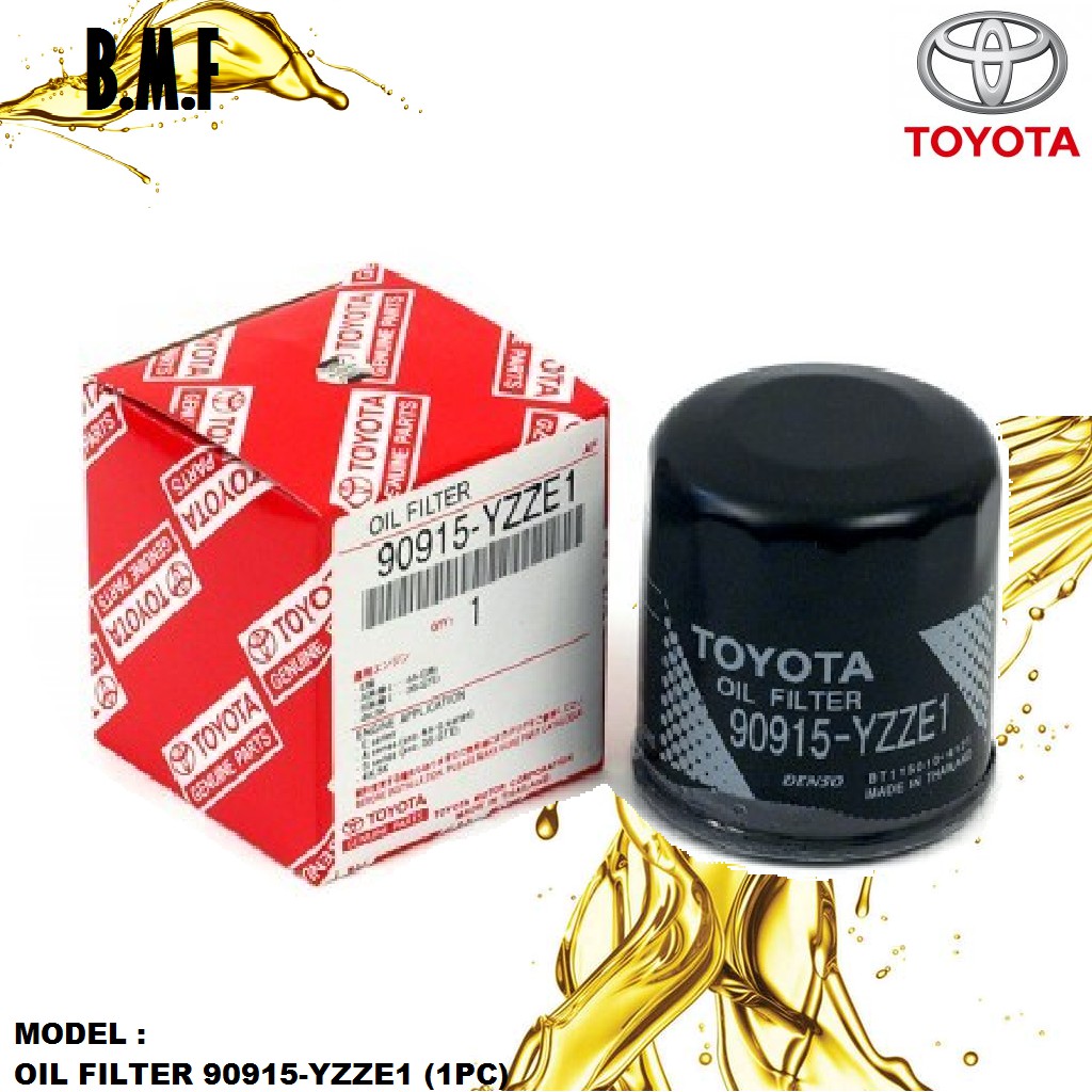 Original Toyota Oil Filter 90915-YZZE1 for Camry / Altis / Wish ...